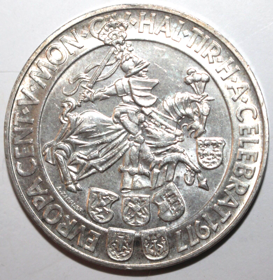 Austrian 100 Schilling Coin 1977 KM# 2936 Austria Silver .640 Hall Mint ...