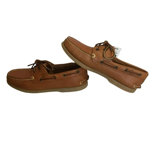 Timberland Men's New With Box 75016 Classic 2-Eyelet Boat Shoe Sz 9 Tan ...