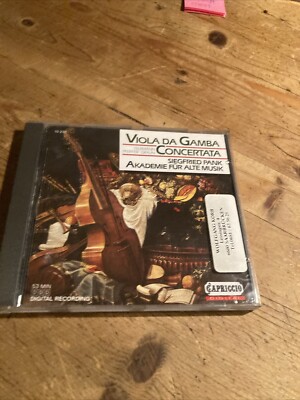 Viola Da Gamba Concertate von Pank, Akm | CD |07599 | eBay.de