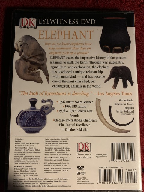 DK Eyewitness Video Ser.: Elephant by Dorling Kindersley Publishing ...