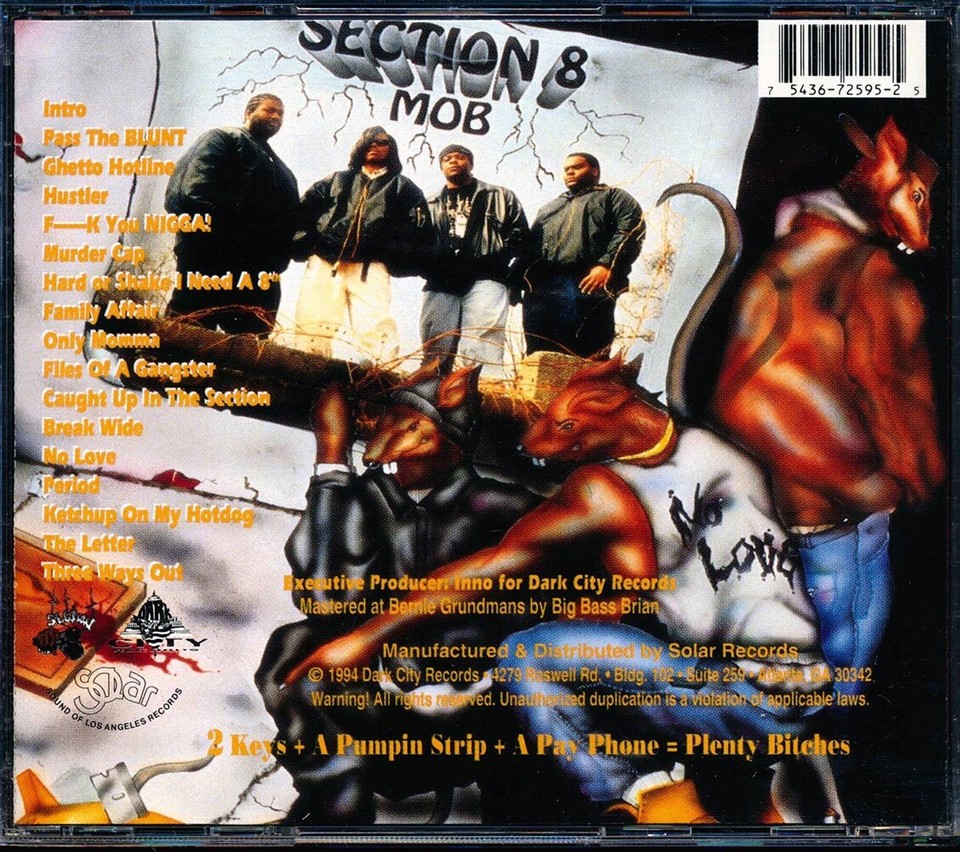 CD Section 8 Mob - Controlled Dangerous Substance | eBay