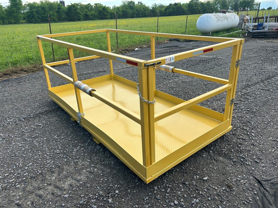Skid Steer/Fork Lift Man Basket Work Platform | eBay