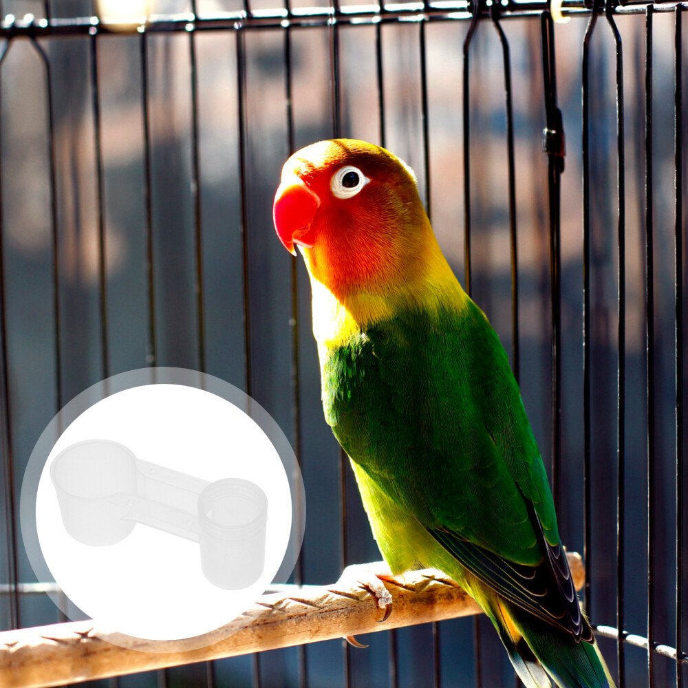 10 Pcs Birds Drinker Water Feeder Bottle Starling Drinking Cup | eBay