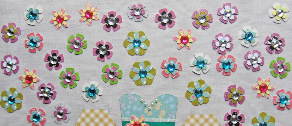 Handmade Paper Flowers Tags Embellishments 72 Scrapbooks Journals Cards ...