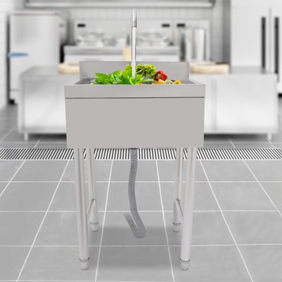 1-Compartment Sinks - Foot Control