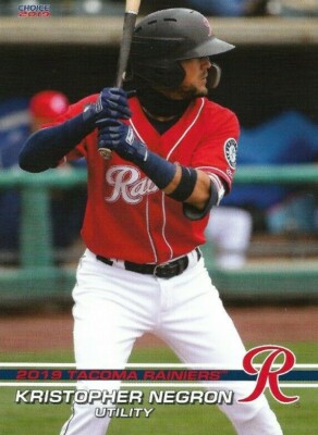 2019 Tacoma Rainiers Kristopher Negron Mariners | eBay