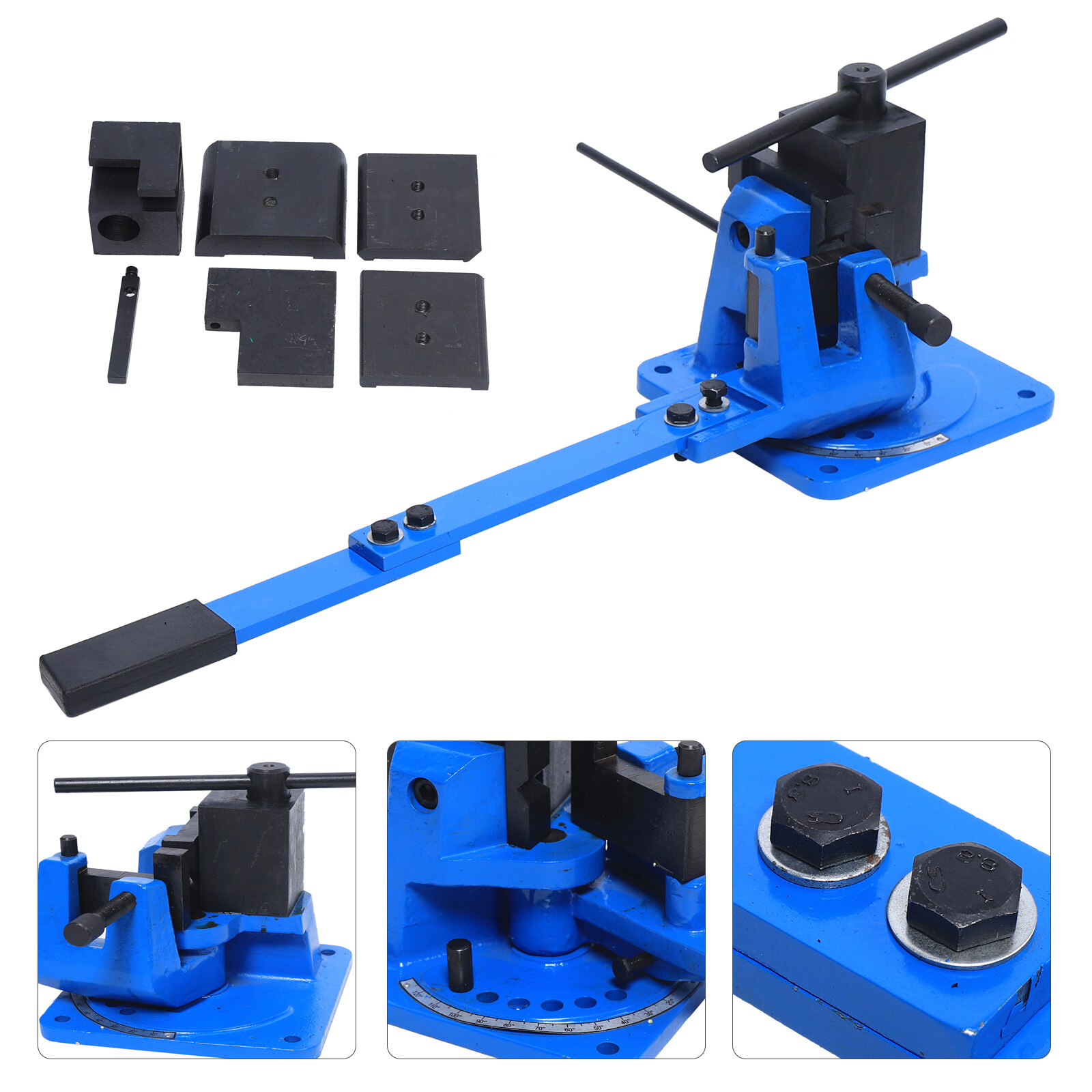 UB-100A Universal Manual Metal Bar Bender Heavy Duty Flat Steel Bending ...