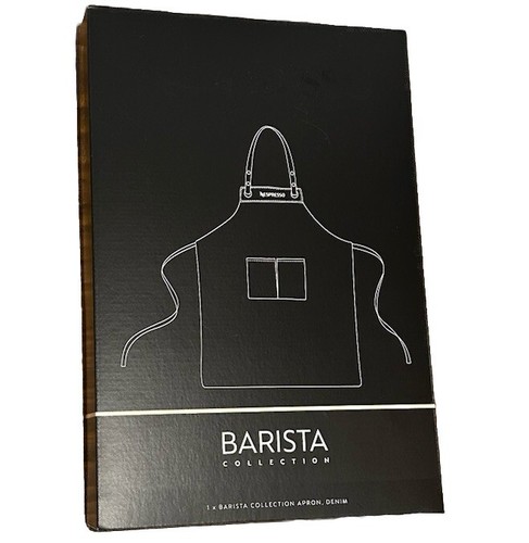 Nestlé Nespresso Barista Collection Blue Kitchen Apron Denim With Box ...