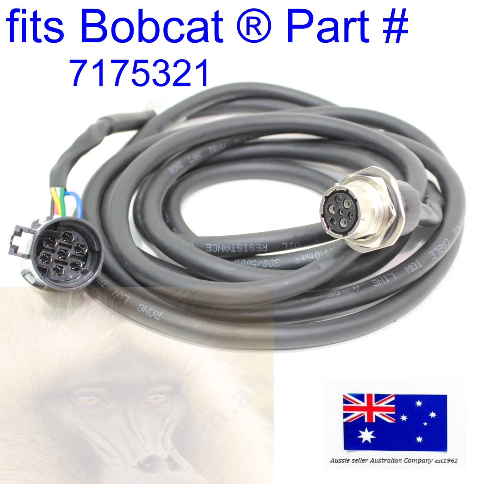 fits Bobcat 7 Pin Connector ACD Input Wiring Harness 7175321 T740 T750 ...