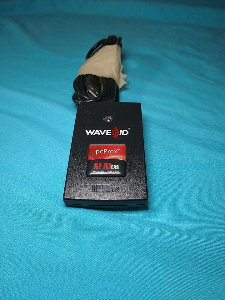 RF IDeas pcProx WAVE ID USB RFID CSN Black Reader RDR-6082AKU | eBay