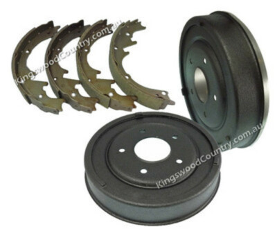 HOLDEN HQ HJ HX HZ WB REAR DRUM BRAKE SHOE & WHEEL CYLINDERS PACKAGE ...