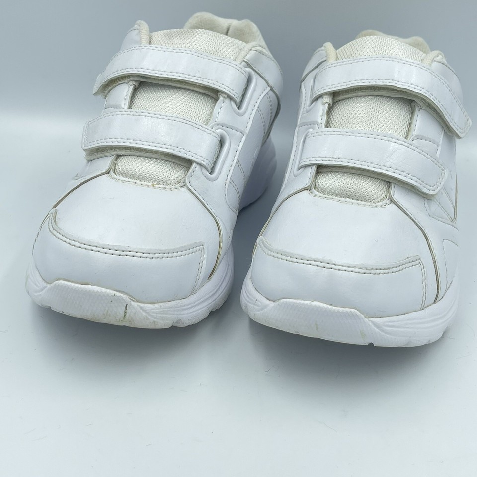 CROSS TREKKERS White Mens sz 7.5W Shoes Double Strap hook and loop ...