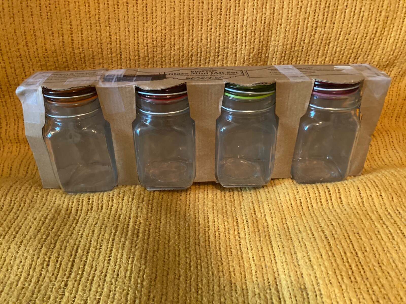 Kinetic Glass Mason Jar Set, 57115, Set Of 4, 260ml, 9.2oz, Original Box, China | eBay