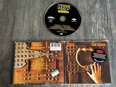 KISS CD Music From The Elder Remaster UK Hype Sticker Vintage Kiss ...