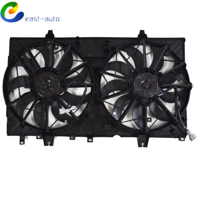 2014-2019 2020 For Nissan Rogue Radiator A/C Condenser Cooling Fan ...