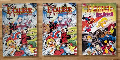 Marvel Excalibur Lot of 3: Spec Edition x 2 (1987,89) and Mojo Mayhem ...
