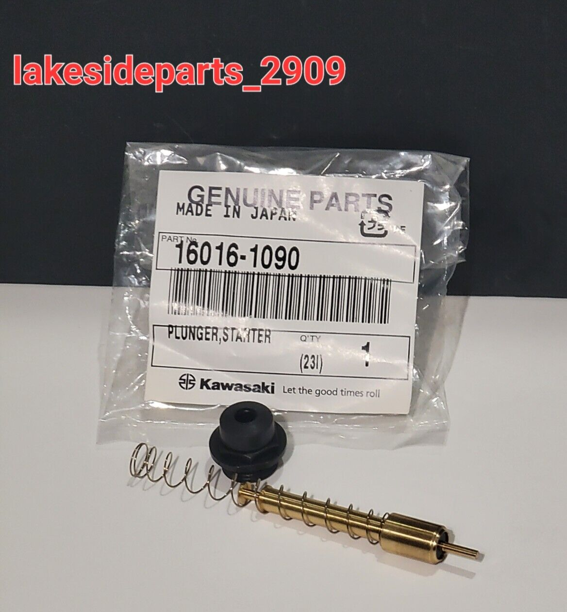 OEM KAWASAKI NINJA ZRX GPZ STARTER PLUNGER CARBURETOR CHOKE PLUNGER ...