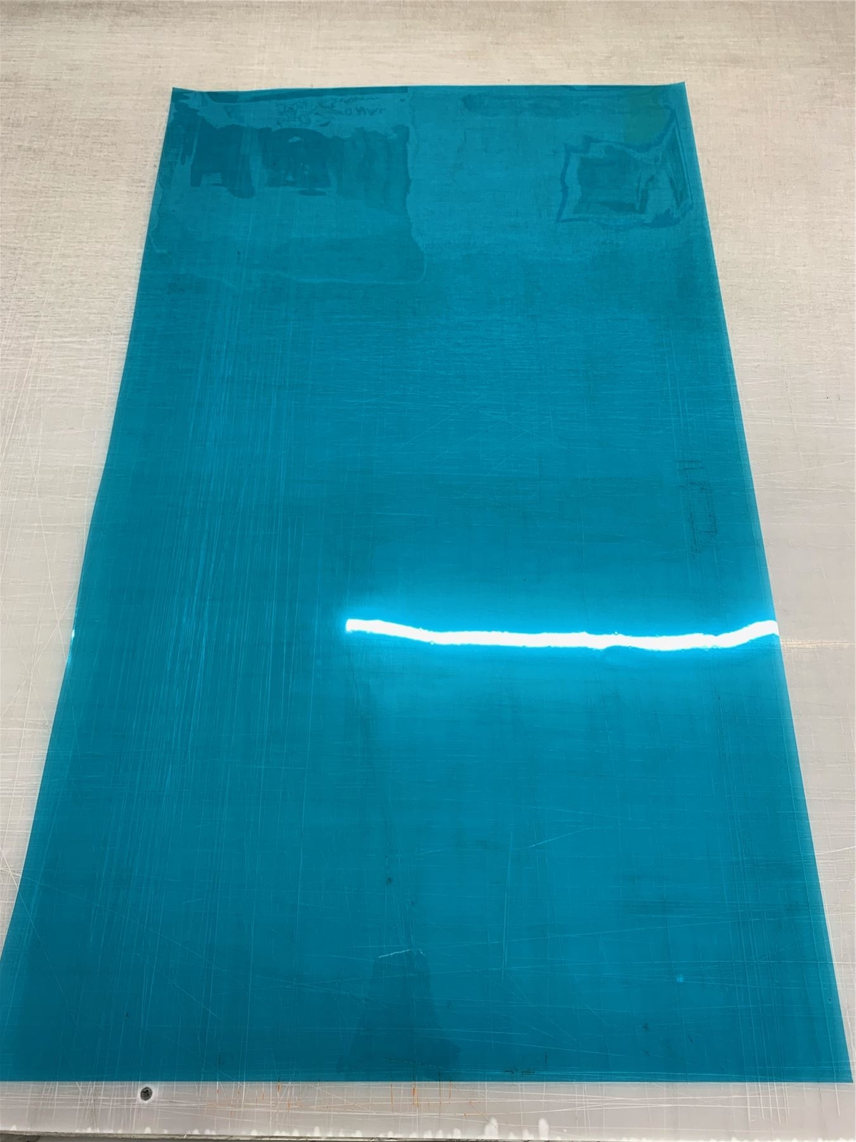 Transparent Colour Window Film Stain Glass Sheer Office Home Decoration ...