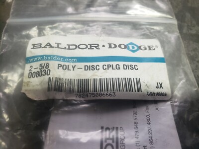 Dodge 008030. 2 5/8 Poly Disc Coupling | eBay