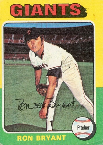 1975 Topps Mini Ron Bryant 265 Giants VG | eBay