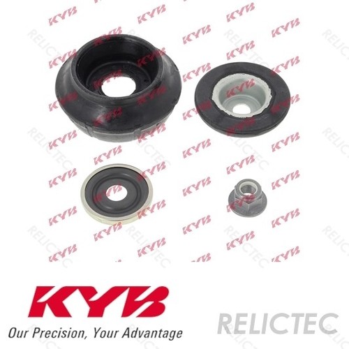Front Suspension Strut Top Mounting + Bearing Kit for Dacia Renault ...