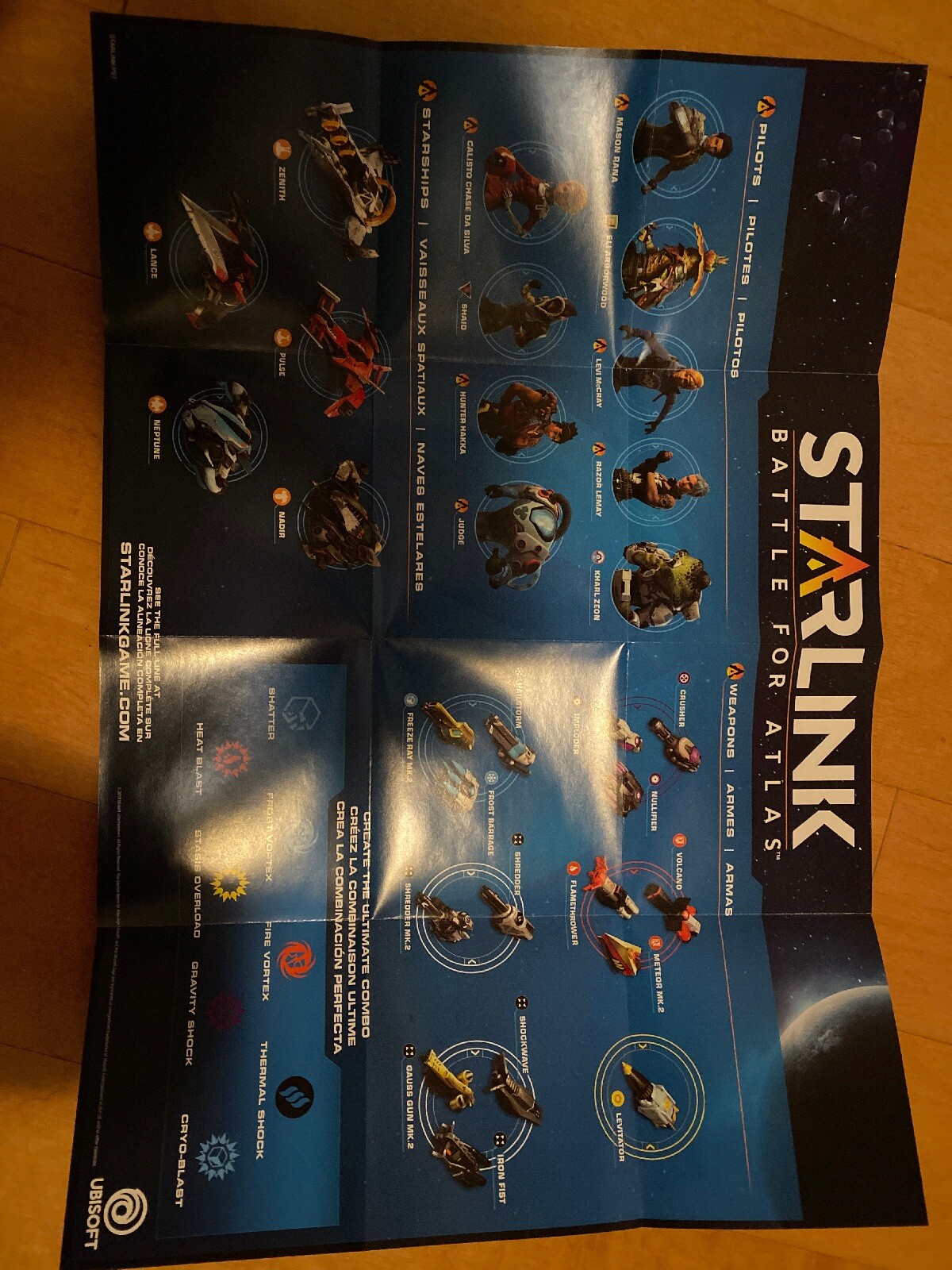 Ubisoft Starlink Battle for Atlas Brand In Package Starlink Checklist ...