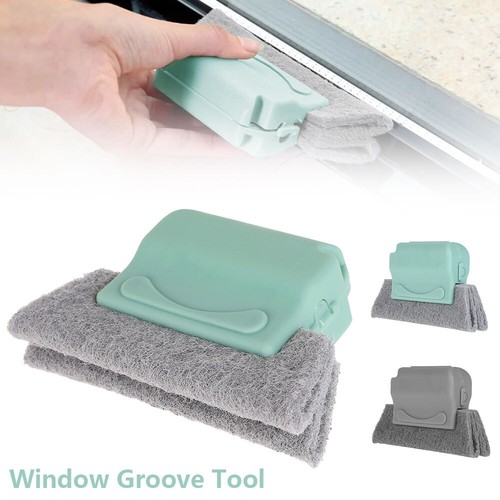 Window Door Track Cleaning Brush Gap Groove Clean Tool Dust Cleaner ...