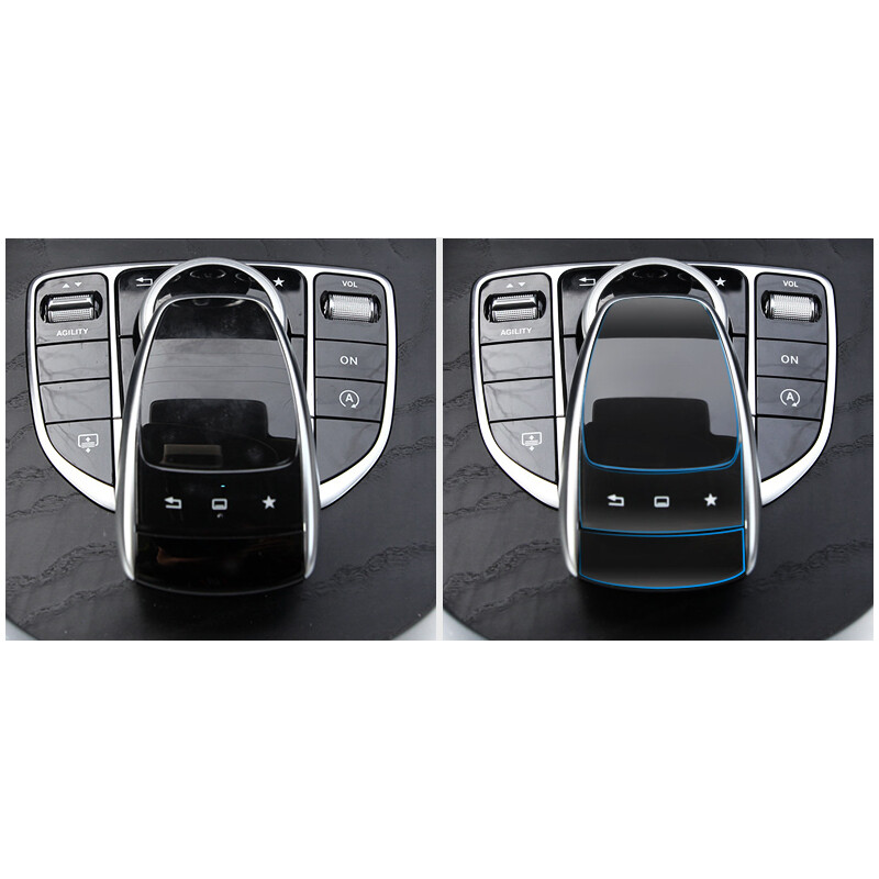 Car inside Center Console Handwriting Mouse Film For Mercedes W205 W213 ...
