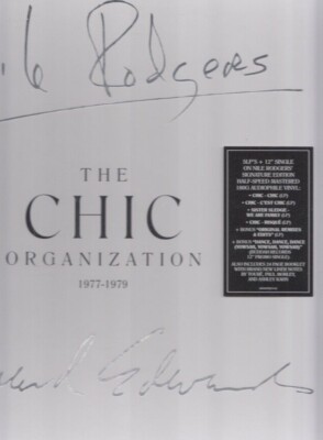 the chic organization 1977 - 1979 6x lp new 180 gram half speed masters ...