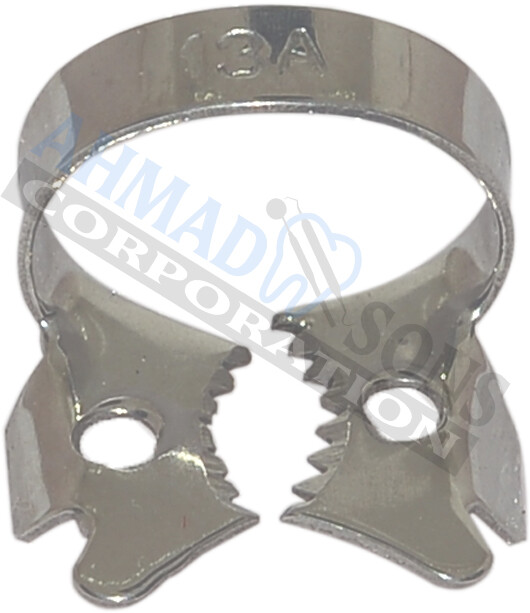 100 PCS Dental Rubber Dam Clamps Endodontics Ivory Retractors Premolar ...