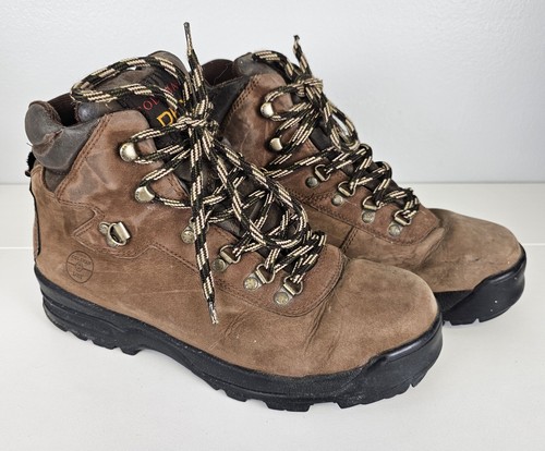 Coleman Dry Mens 10.5 Boots Brown Learher Wildlife Hiking Camping ...