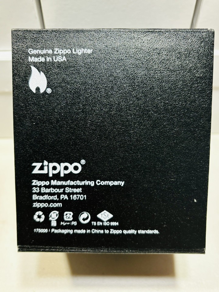 SPECIAL ZIPPO LIGHTER EMPTY LARGER WITH BLACK BAG, BOX CASE ONLY | eBay