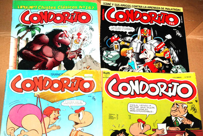 4 Condorito Comics 4 Deluxe Quinceal Fine 1980's Spanish | eBay