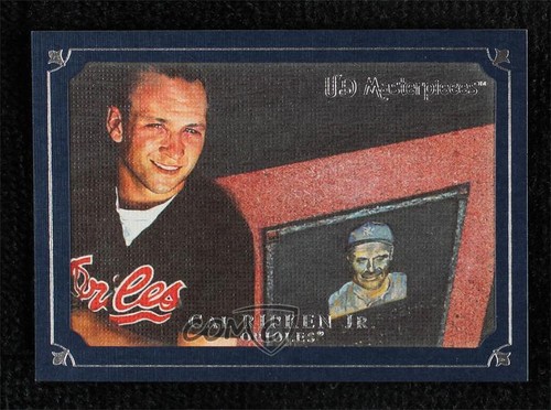 2007 UD Masterpieces Deep Blue Linen Frame 68/75 Cal Ripken Jr #55 HOF ...