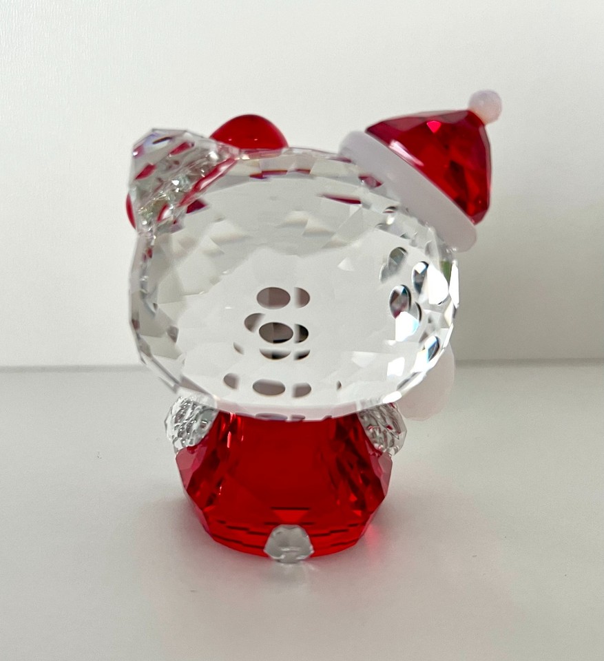 Swarovski Crystal Hello Kitty Santa Figurine 1142935 Original Packaging ...