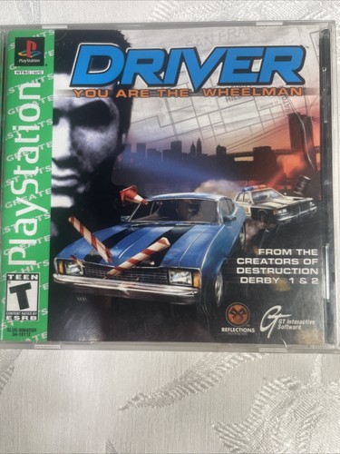 Driver - You Are The Wheelman (Sony PlayStation 1, 1999) W/Manual/case ...