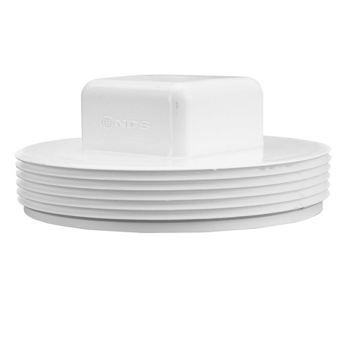 4 Inch PVC Cleanout Plug for Easy Drain Access and Clog Removal | eBay