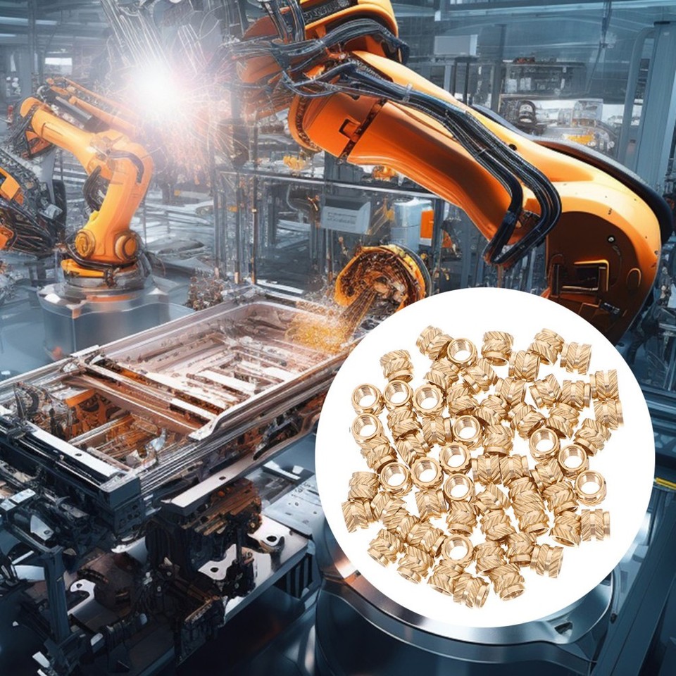 60 Pcs Spline Lug Nut Socket Thread Inserts for Metal Loptop Automotive ...