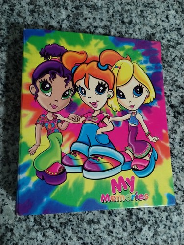 Vintage Lisa Frank Girl Power Binder 3 Ring Binder Girl Friends Y2K | eBay