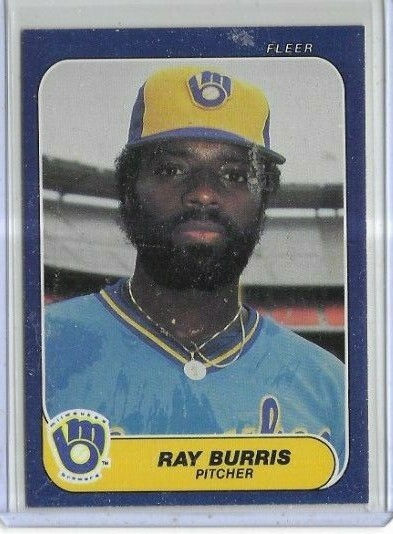 1986 Fleer - #482 Ray Burris for sale online | eBay