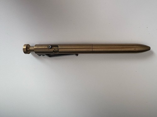 Karas Kustoms Bolt Action Pen, Solid Brass | eBay