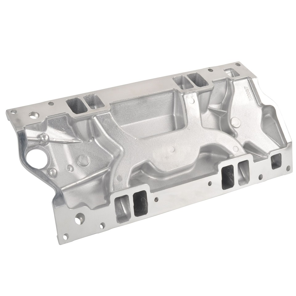 Polished Intake Manifold Dual Plane Aluminum for 1996-2002 SBC Chevy ...