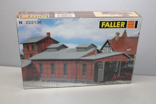 Faller 222136 Building Kit Locomotive Shed Scale N OVP | eBay