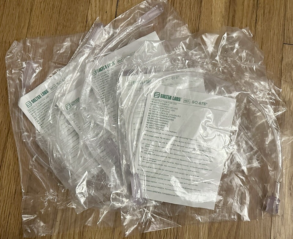 5 PACK — Humidifier Connector Adapter Tube For O2 Concentrator 15" | eBay