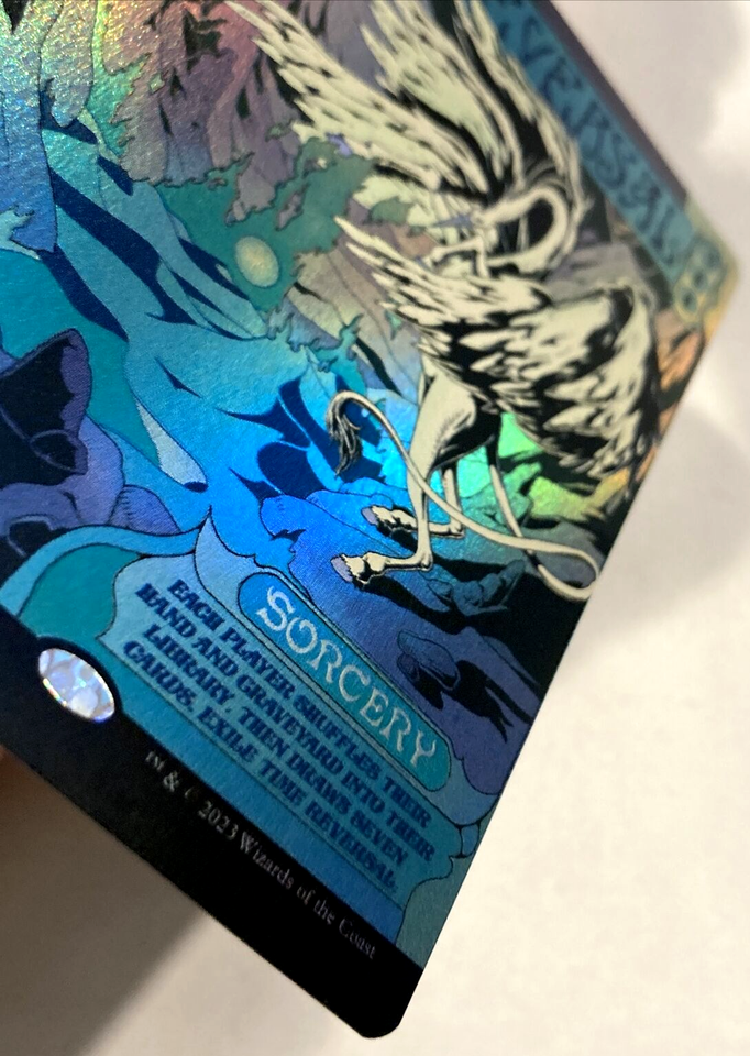 MTG Time Reversal *POSTER RAINBOW FOIL* Secret Lair 1499 NM | eBay