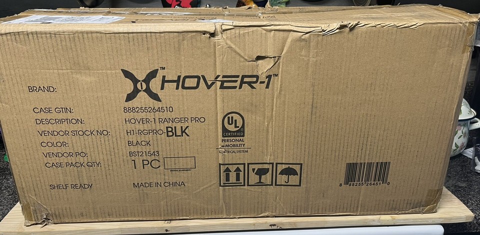Hover-1 Ranger Pro, 600 Watt, UL Certified, H1-RGPRO-BLK, Black | eBay
