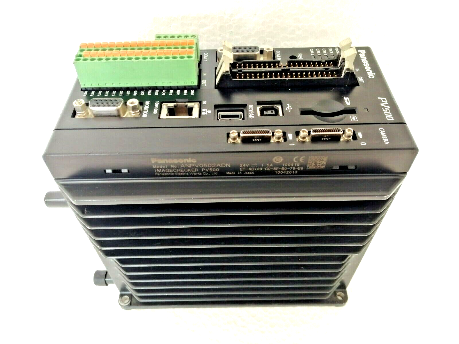 Panasonic Machine Vision System IMAGECHECKER PV500 Model No ...