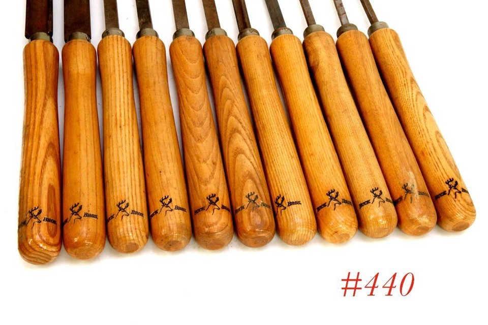 11 pc carpenter woodworking BUCK BROS LATHE CHISEL tool lot set | eBay
