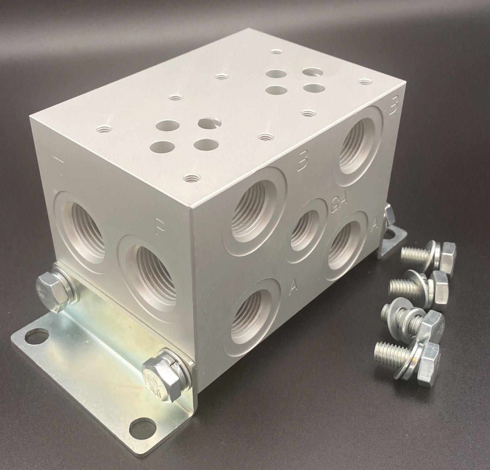 Hydraulic Series Valve Manifold Aluminum D03 NG6 Cetop 3 pattern (1-4 ...