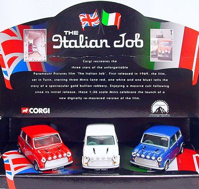 Corgi Toys 1:36 MORRIS MINI COOPER ITALIAN JOB Rally 3 Car Set 05506 ...